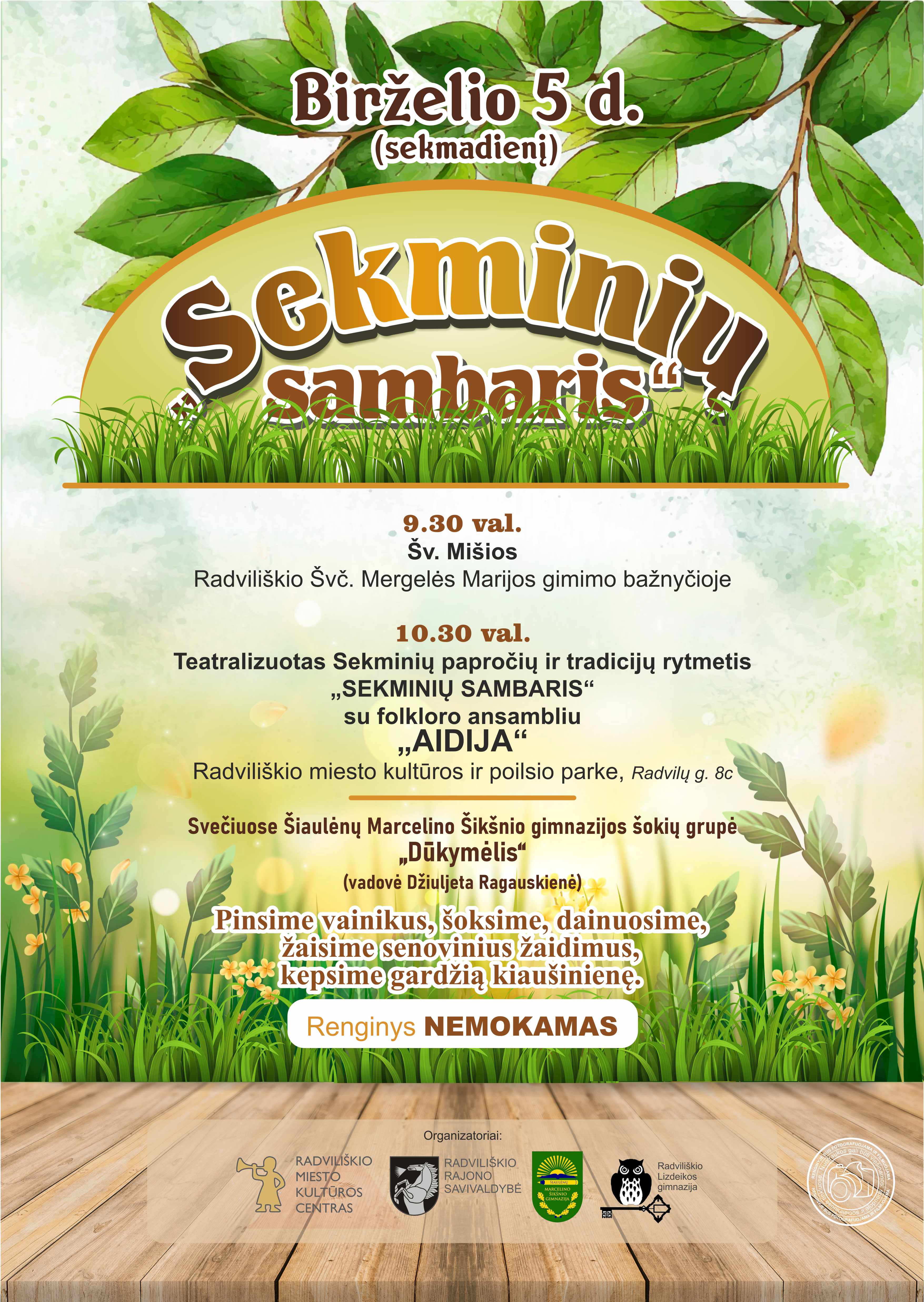 "Sekminių sambaris" - Radviliškio miesto kultūros centras Radviliškio ...