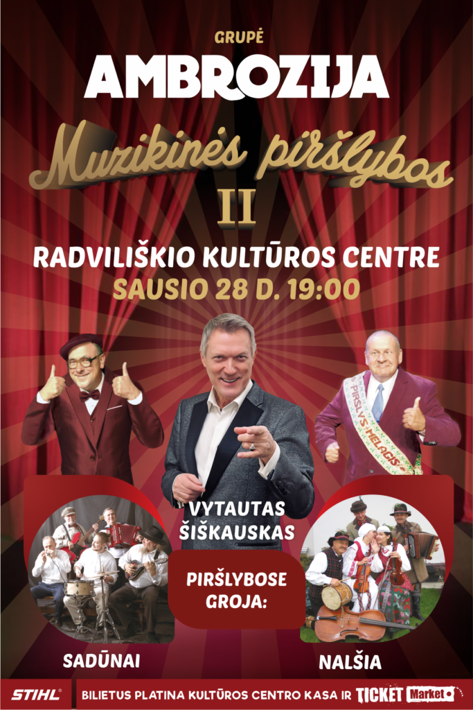 Grupė Ambrozija "Muzikinės piršlybos 2" - Radviliškio miesto kultūros ...